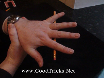 Magic Levitating Pencil Trick